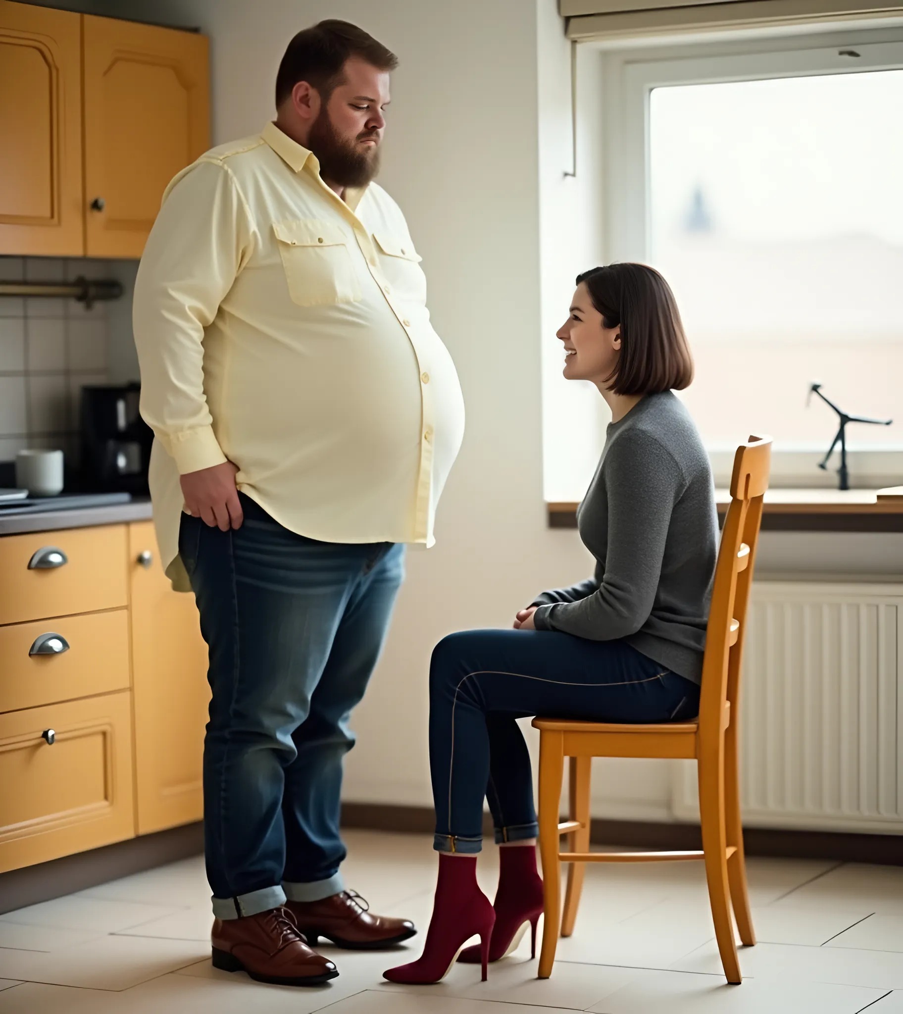 "Starting this month, we'll have separate budgets," he said."Okay," she ...