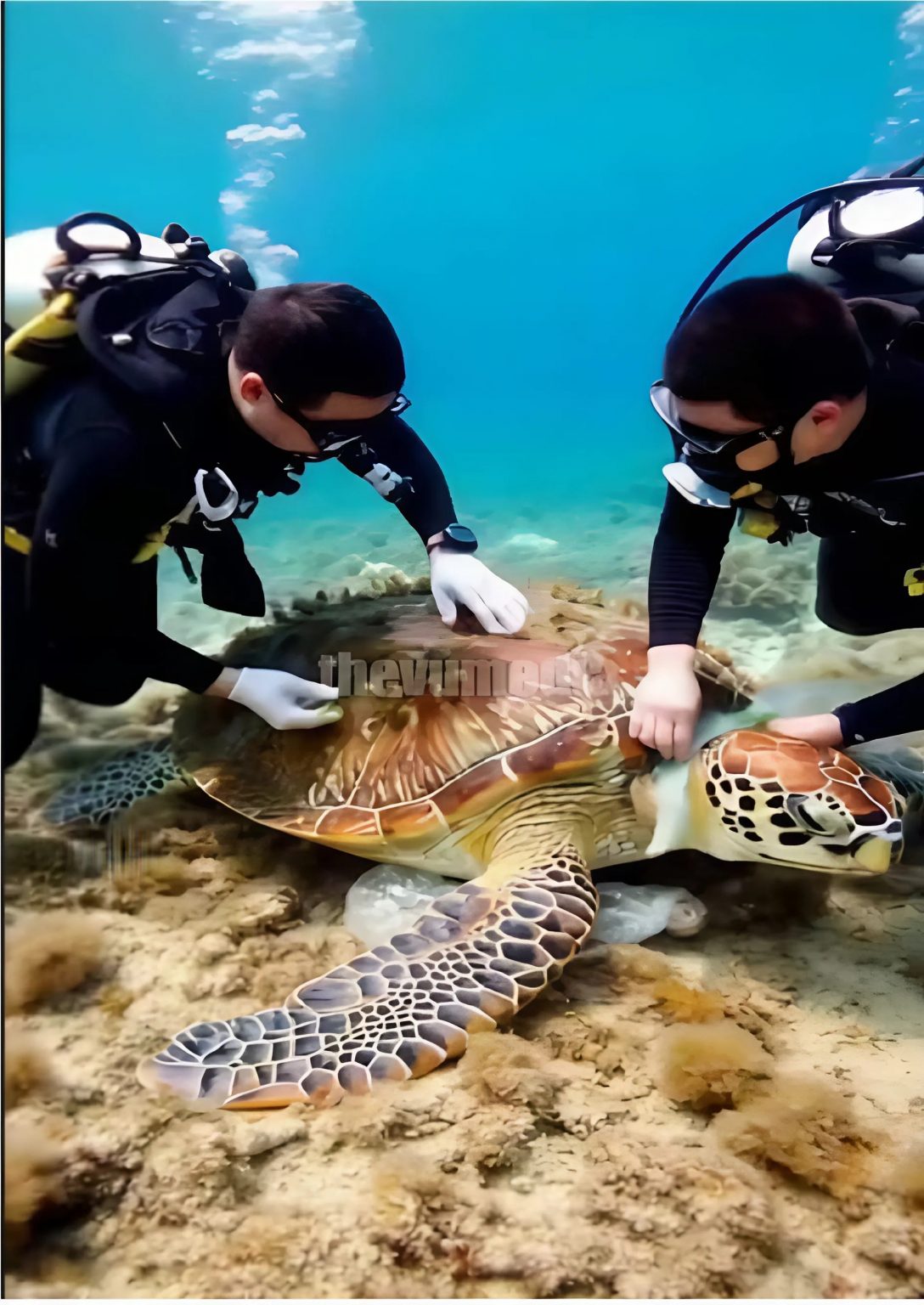 How a Marine Biologist Saved a Critically Endangered Giant Sea Turtle ...